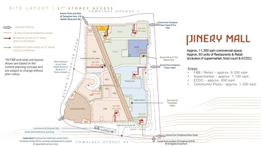 Pinery Residences Site Plan | HoiHup